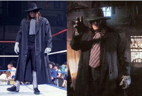 The Undertaker and his various gimmicks throughout his WWE career