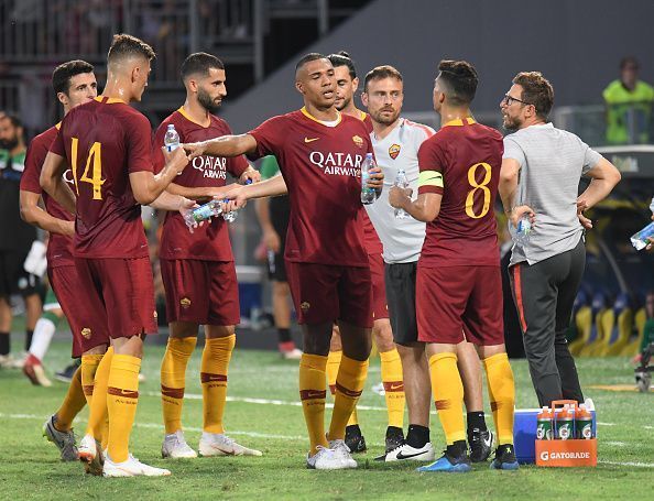 AS Roma squad for the International Champions Cup
