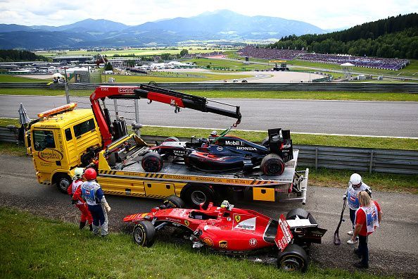 5 Worst F1 crashes in the hybrid era