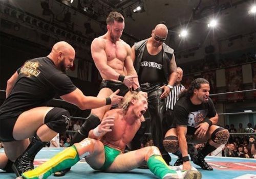 NJPW history: A young Kenny Omega receives the classic Bullet Club treatment