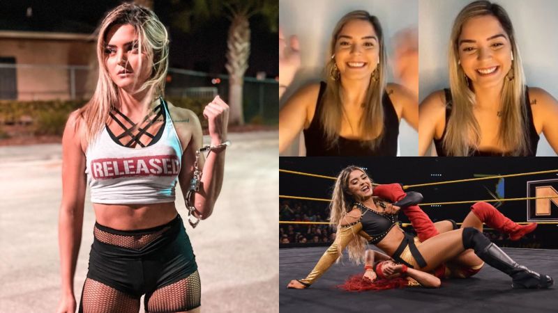 Tay Conti reveals the story behind her "released" t-shirt, how WWE ...