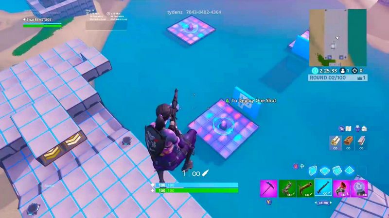 Fortnite: Best Trickshot map code