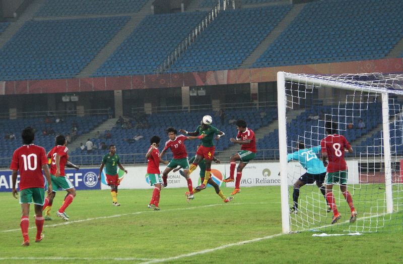 India and Cameroon qualify for the Nehru Cup final
