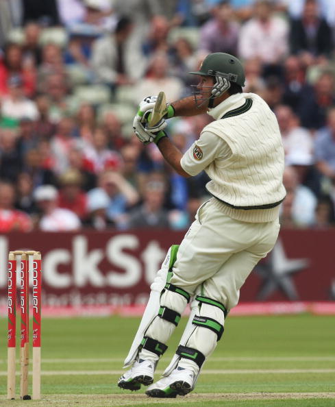 The hook shot in cricket: aggression thus answered