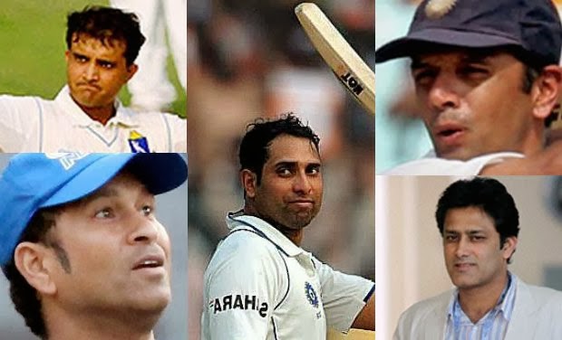 Fab Five of Indian cricket – now a distant memory