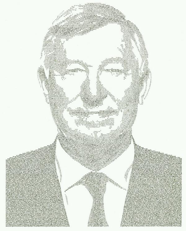 Fan makes handwritten Sir Alex Ferguson portrait which encompasses his ...