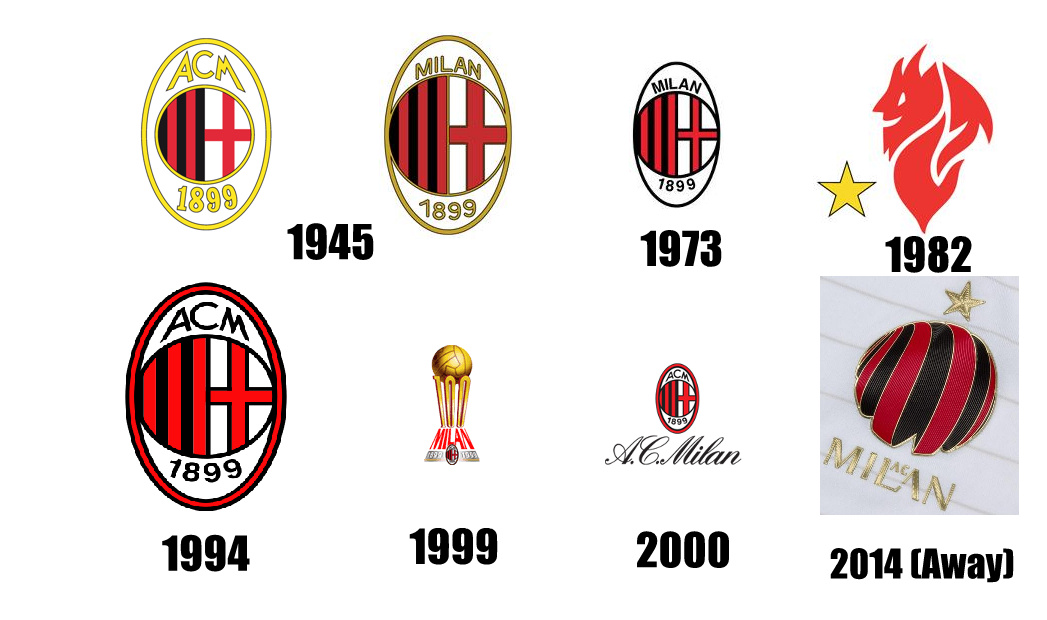 Page 9 - European Football club emblems over the years