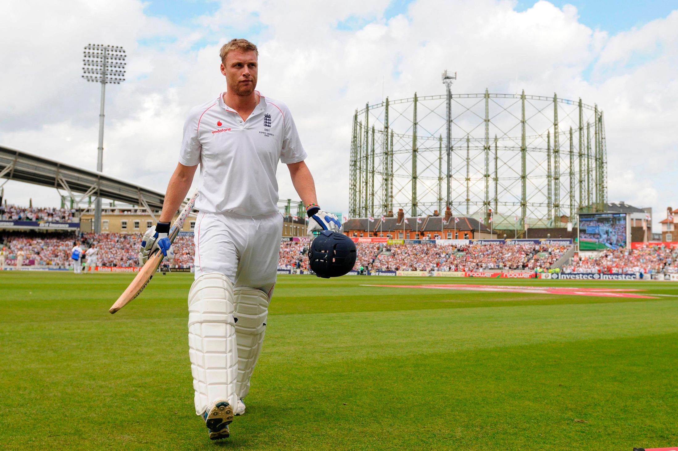 Andrew Flintoff's debut in International Cricket