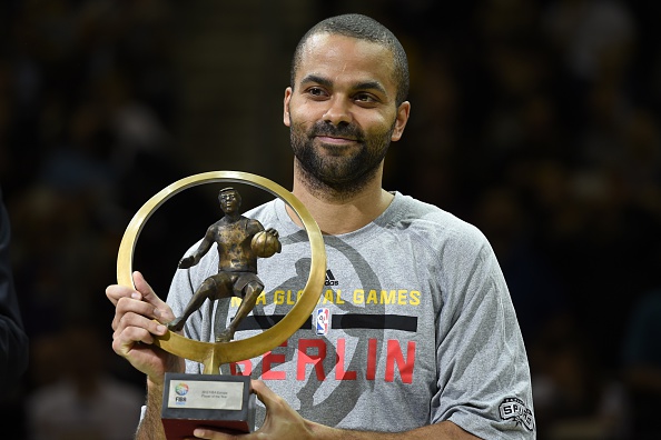 Tony Parker wins FIBA European Player of Year award