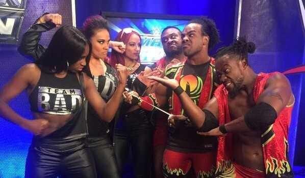 Backstage update on Team BAD teaming with the New Day, concerns