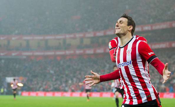 Athletic Bilbao's Aritz Aduriz becomes top Spanish goal-scorer in La Liga