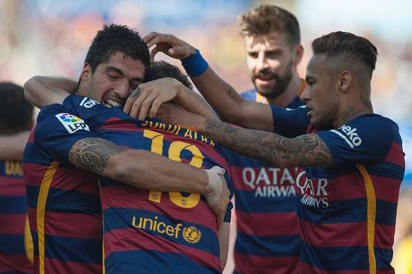 Barcelona lift La Liga title on final day thanks to a Luis Suarez hat ...