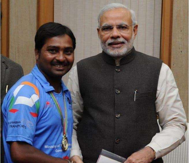 Former Indian blind cricket team captain Shekhar Naik conferred Padma Shri